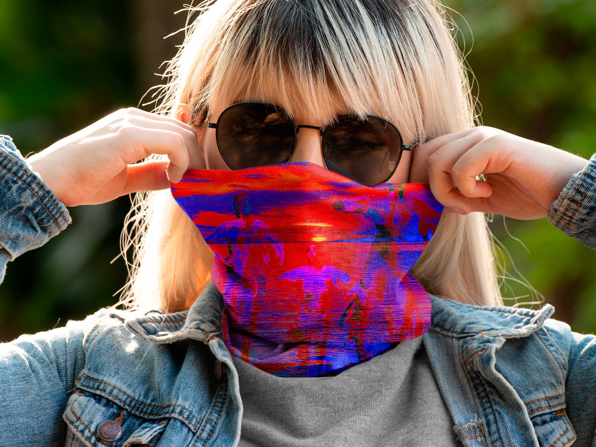 New | Studio40ParkLane | Buff | Neck Gaiter | Face Mask | UPF 50+ UV ...